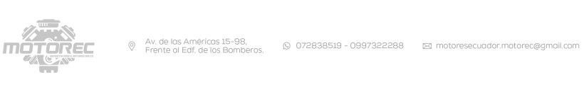 MOTOREC – IMPORTACION – VENTAS DE MOTORES Y PARTES